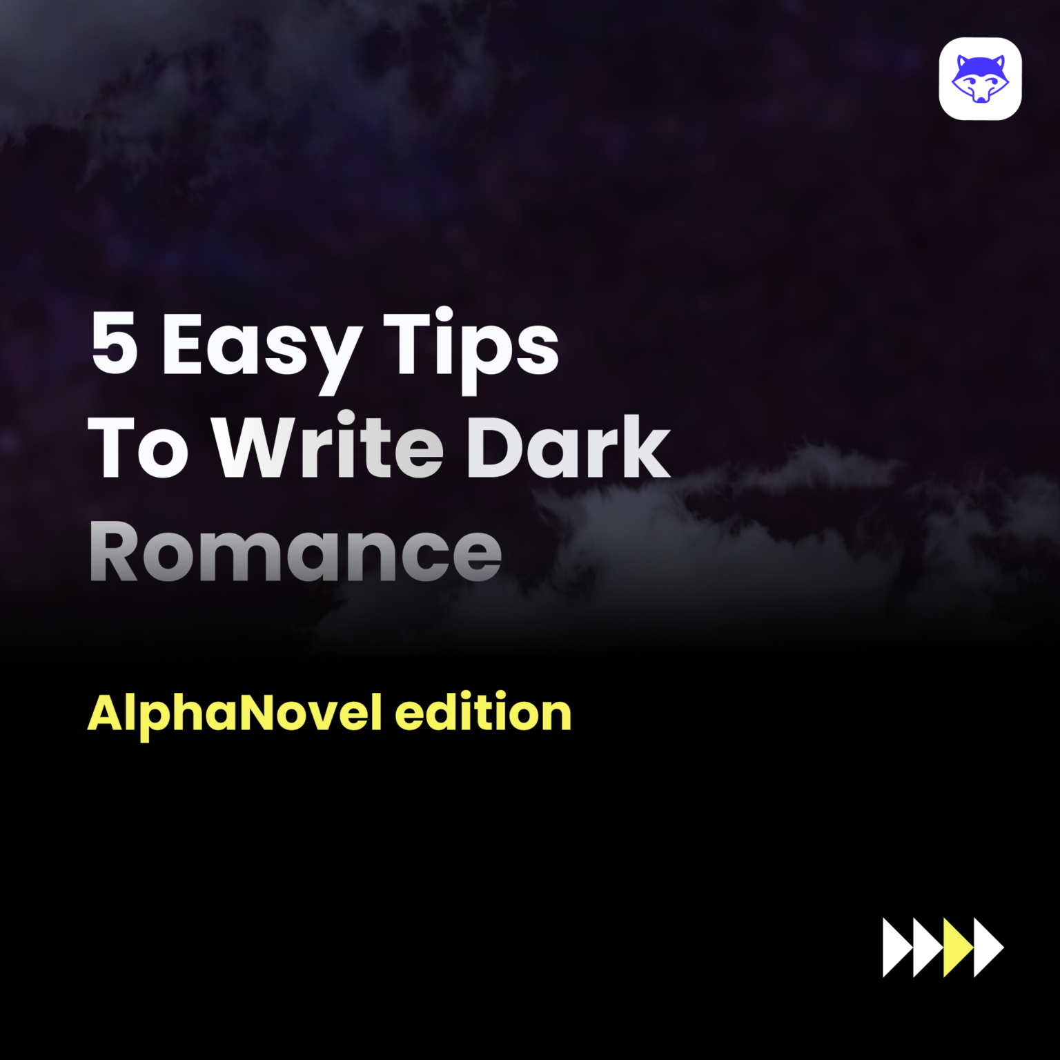 5 easy tips to write dark romance – Alphanovel Blog