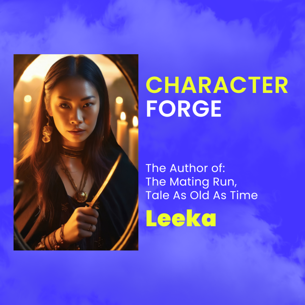 Character Forge: How Leeka created Victor and Alina in “The Mating Run ...